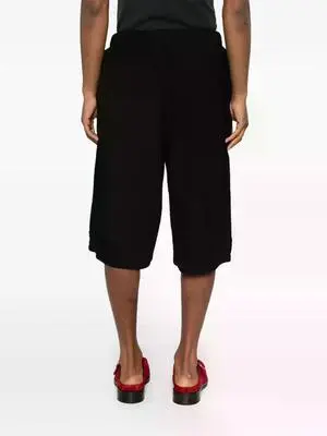Issey Miyake Cotton Shorts - Black