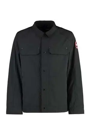 Canada Goose Burnaby Techno Fabric Jacket - Black