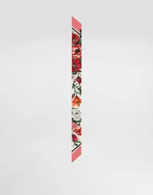 Dolce & Gabbana Printed Silk Twill Bandeau - Print