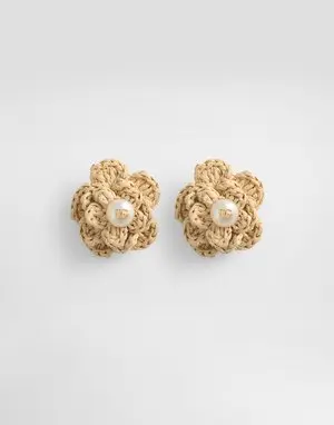Dolce & Gabbana Flower Clip-on Earrings - Gold