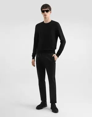 Dolce & Gabbana Silk Crewneck Pullover