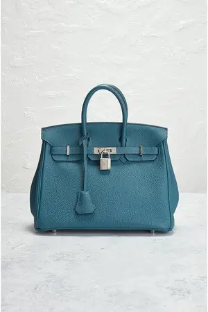 Hermès Clemence Birkin 25 Handbag - Colvert
