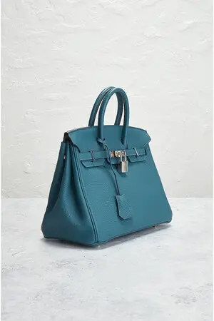 Hermès Clemence Birkin 25 Handbag - Colvert