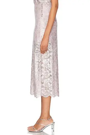 Rabanne Lace Midi Skirt