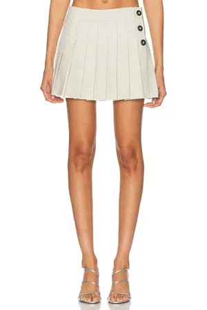 Rabanne Pleated Mini Skirt