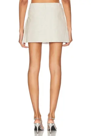 Rabanne Pleated Mini Skirt