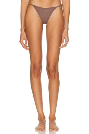 TROPIC OF C Orb Luna Bikini Bottom - Driftwood