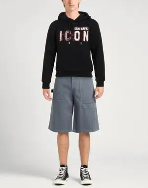 Dsquared2 Cotton Blend Hoodie - Black