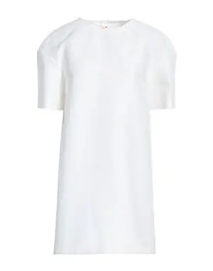 Marni Mini Flared Dress - White
