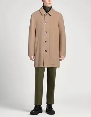 Peuterey Coat In Wool Blend - Beige