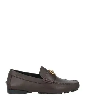 Versace Leather Driving Loafers