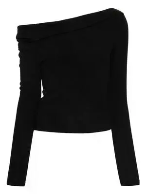 REFORMATION Elio Top - Black