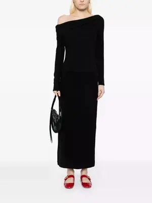 REFORMATION Elio Top - Black