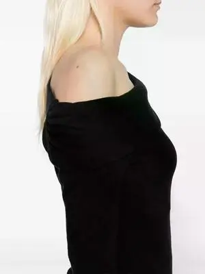 REFORMATION Elio Top - Black