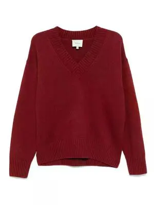 Cashmere Blend V-neck Sweaters