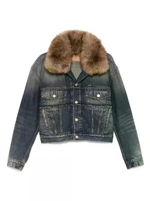 Women's Faux Fur Denim Jackets