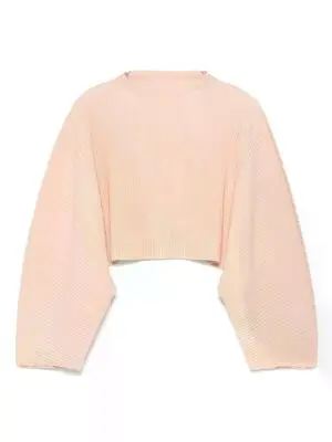 Issey Miyake Plissé-effect T-shirt