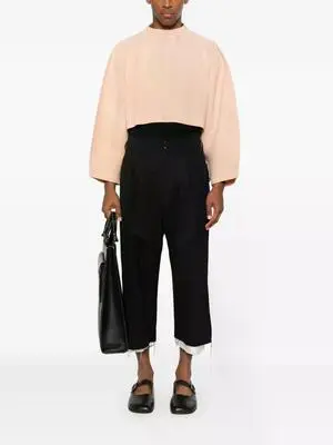Issey Miyake Plissé-effect T-shirt