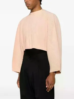 Issey Miyake Plissé-effect T-shirt
