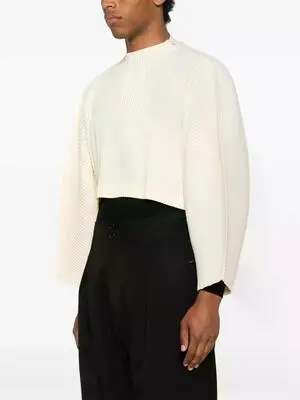 Issey Miyake Plissé-effect Blouse