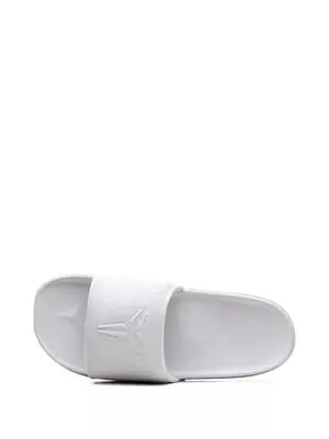 Nike Kobe Offcourt Triple Slides - White