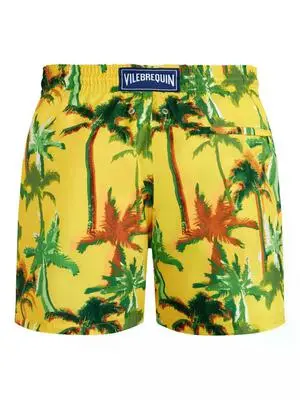 Vilebrequin Palms Print Swim Shorts