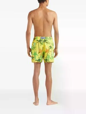 Vilebrequin Palms Print Swim Shorts