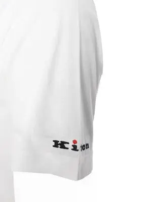 Kiton Logo-embroidered T-shirt