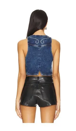 UNDERSTATED LEATHER Money Maker Top
