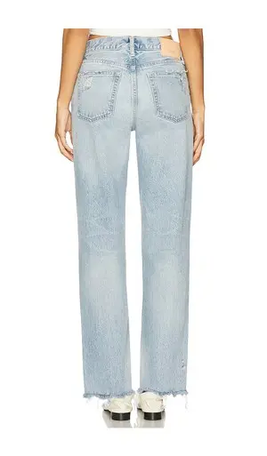 Moussy Vintage Odessa Straight-low Jeans