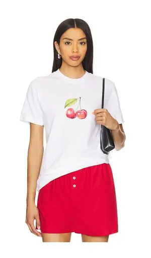 POLYCHROME GOODS Summer Cherries T-shirt