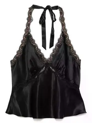 Fitted Silk Blouses with Tie Details