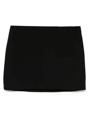 REFORMATION Carla Skirt - Black