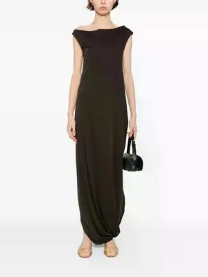 RUOHAN Twist Draped Dress