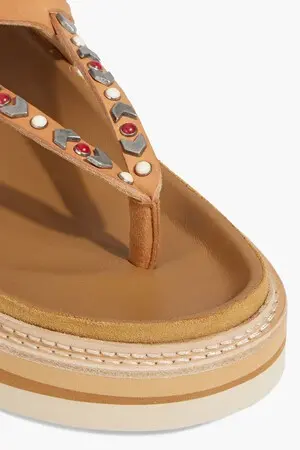 Isabel Marant Étoile Elham Studded Leather Sandals