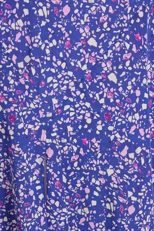 Isabel Marant Étoile Sakura Asymmetric Printed Maxi Skirt - Indigo