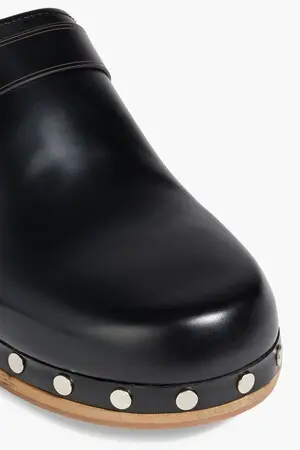 Isabel Marant Étoile Thalie Buckled Leather Clogs