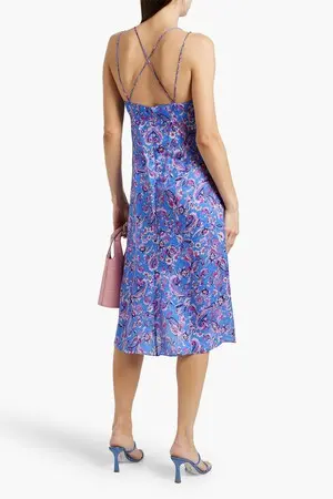 Isabel Marant Étoile Paysa Floral-print Jacquard Midi Dress