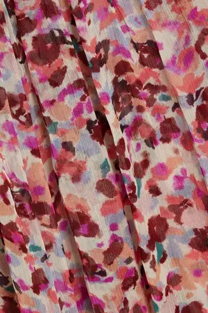MARANT ETOILE Daytonea Printed Crepon Blouse