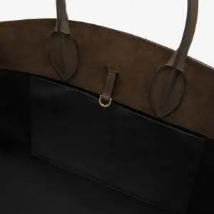 DEMELLIER The Hudson Bag - Mocha Suede & Mocha Smooth