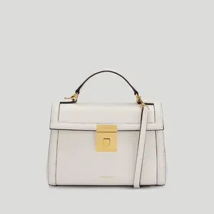 DEMELLIER The Paris Top Handle Bag - Off-white Smooth
