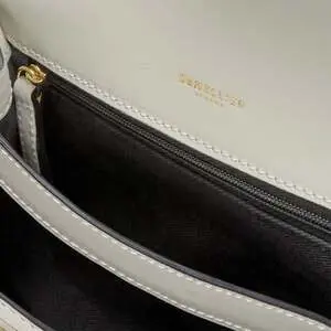 DEMELLIER The Paris Top Handle Bag - Off-white Smooth
