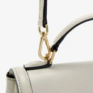 DEMELLIER The Paris Top Handle Bag - Off-white Smooth