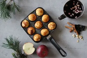 SCANPAN Classic Aebleskiver Puff Dumpling Pan