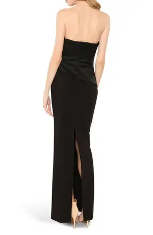 Likely Evie Strapless Column Gown