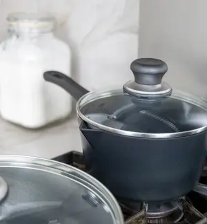 SCANPAN Classic 1 Quart Saucepan With Lid