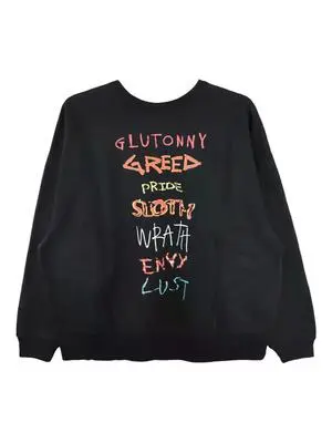 SAINT MXXXXXX Deadly Graphic Sweatshirt