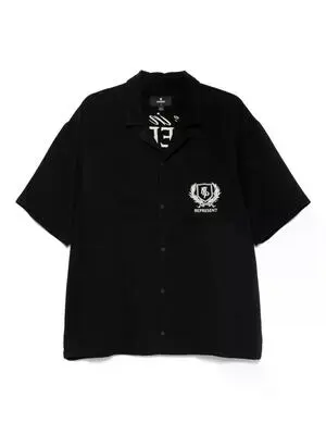 REPRESENT Logo-embroidered Shirt