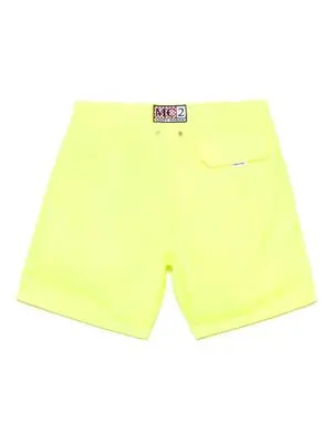 MC2 SAINT BARTH Drawstring Swim Shorts - Yellow