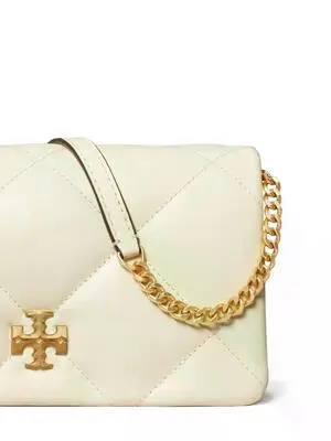 Tory Burch Kira Chain Wallet - White